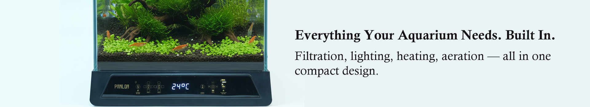 High-end Vertical Pet Tank_PANLON Aquarium